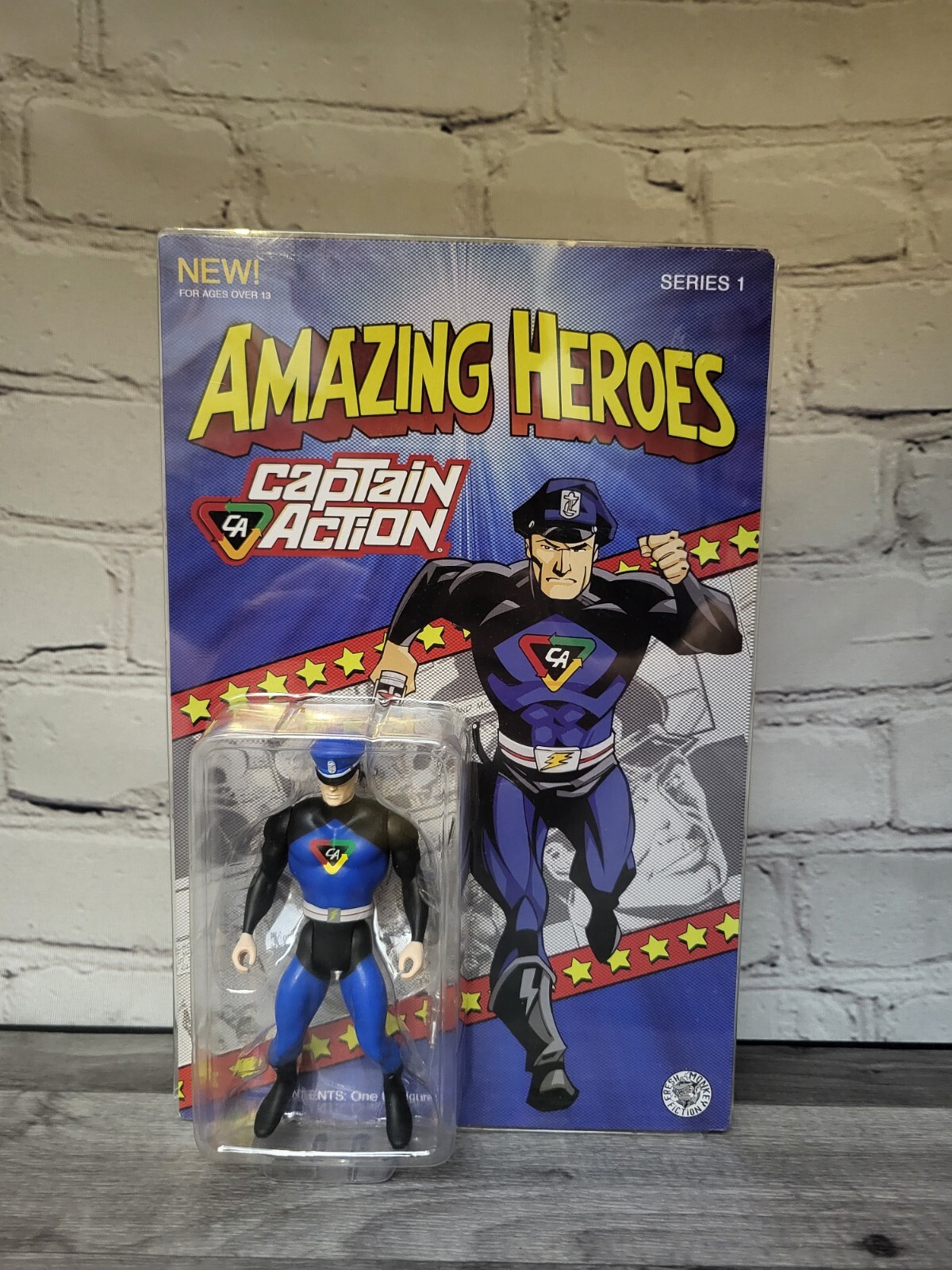 Fresh Monkey Fiction 2015 Amazing Heroes Captain Series 1 Figure ...