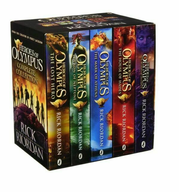 Puffin Heroes of Olympus Complete Collection by Rick Riordan (2016 ...
