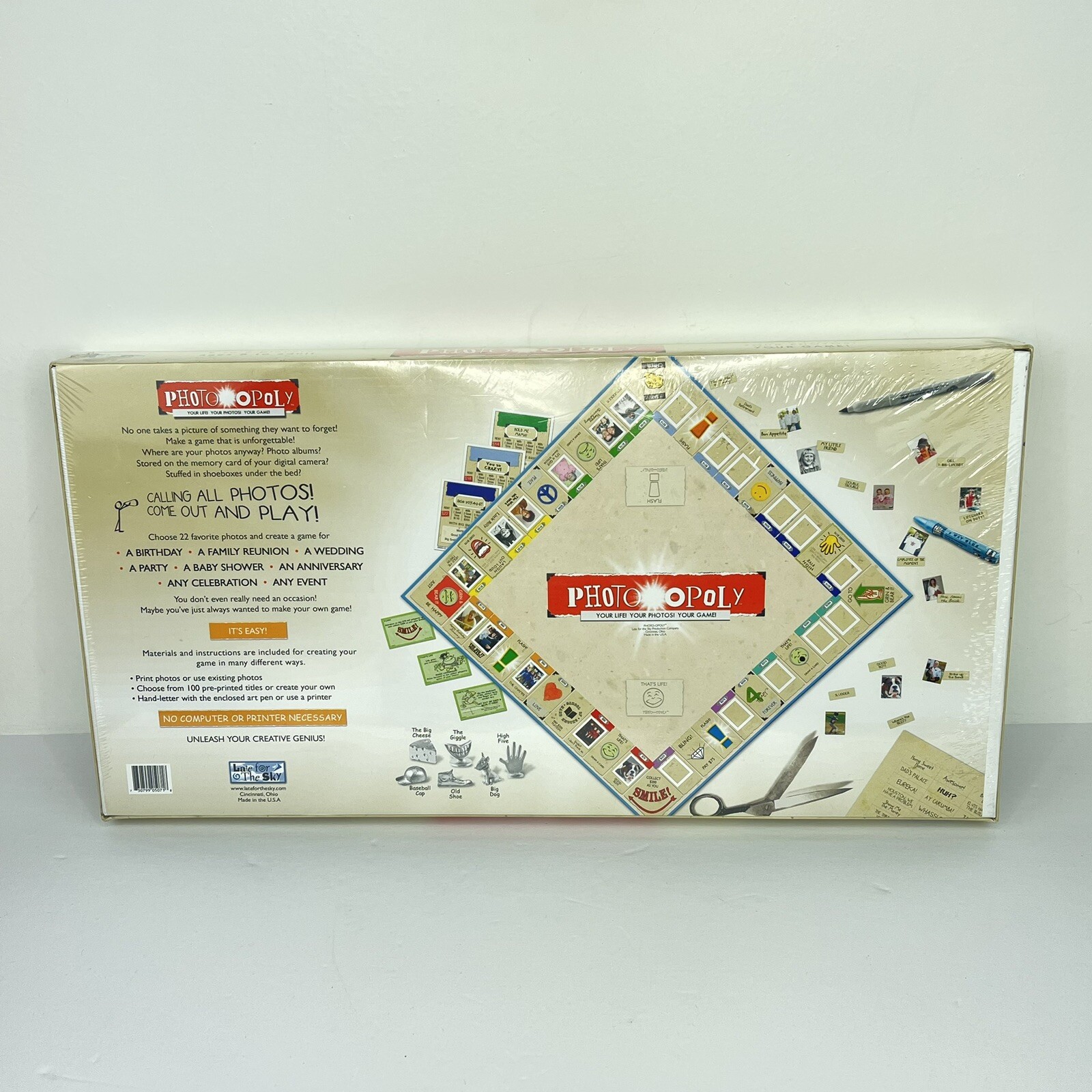 Late for the Sky PHOTO OPOLY PHOTOPOLY CREATE YOUR OWN Monopoly Board ...