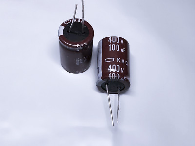 5Pcs KMG Chemi-Con 100uF 400V 18x27mm Aluminum Electrolytic Radial ...