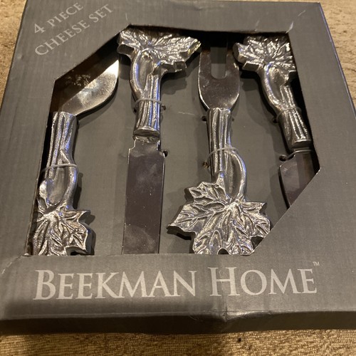 Beekman Home 4 Piece Cheese Serving Set, NIB | eBay
