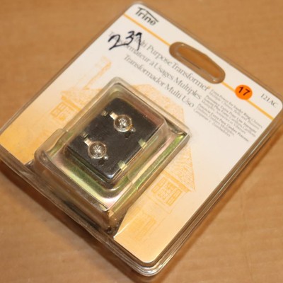 Vintage New Trine 121AC Heath Zenith Door Bell Chime 16VAC Transformer ...