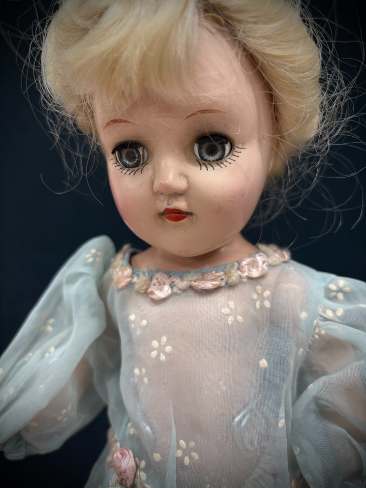 Haunted Antique Doll 14" ~ INGRID ~ Age 16 ~ ACTIVE ~ Spirit From the ...