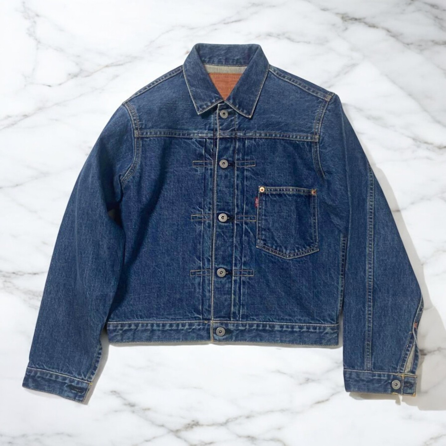 Levi's 1st War Model Denim Jacket G-Jean 71506XX Indi… - Gem