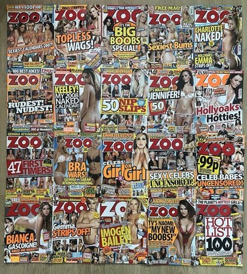 Zoo Magazine Bundle X20 Random Issues Including Some Rare Job Lot | eBay UK