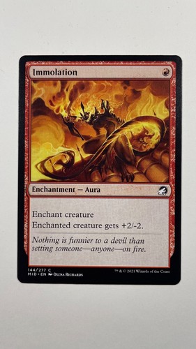 MTG Innistrad Midnight Immolation 144/277 Magic the Gathering | eBay