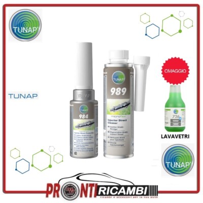 TUNAP 989 + 984 ADDITIVO DIESEL PULIZIA PROTEZIONE RIGENERAZIONE PER ...