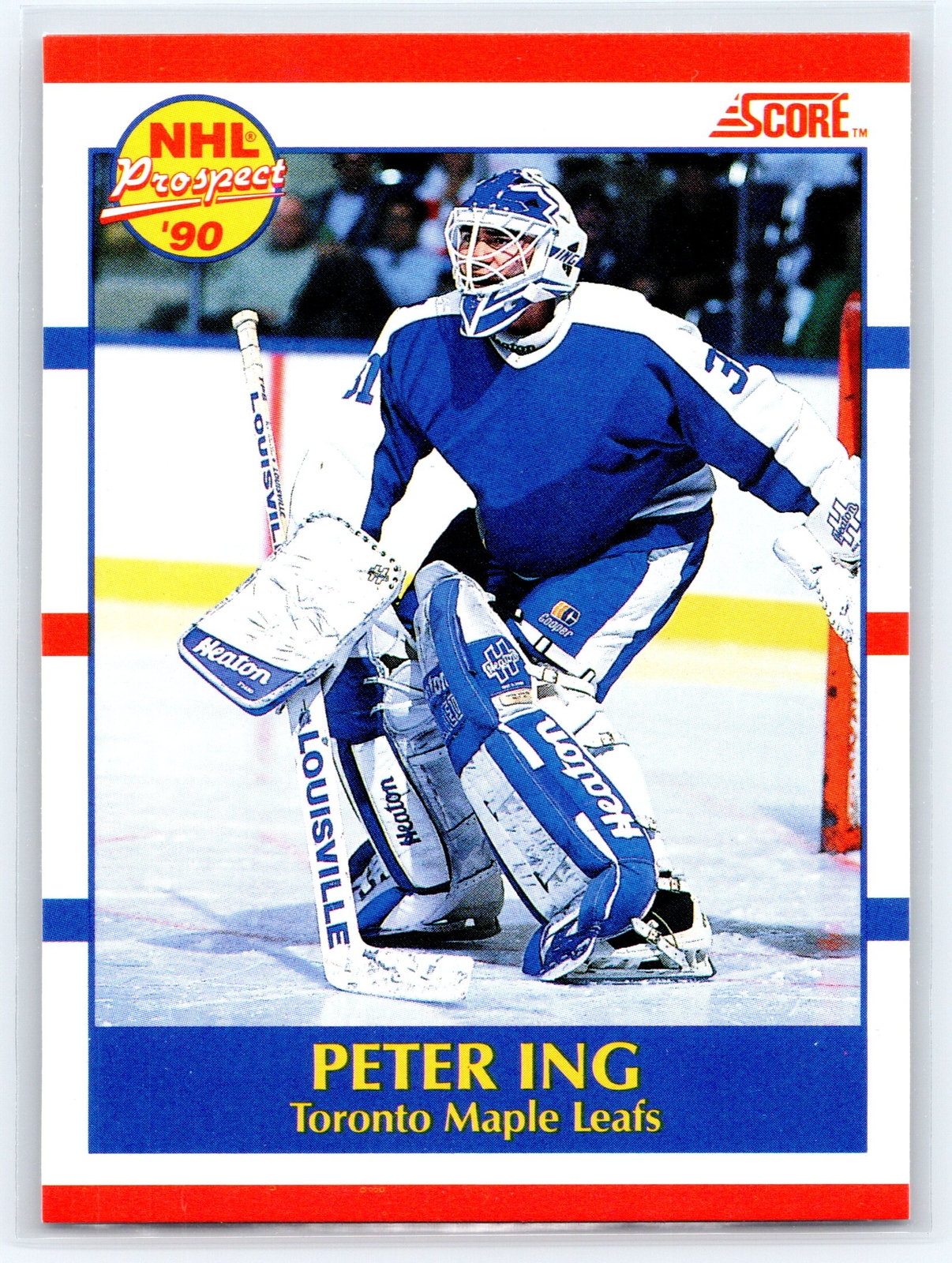 1990 Score Canadian #414 Peter Ing Hockey Toronto Maple Leafs Rookie | eBay