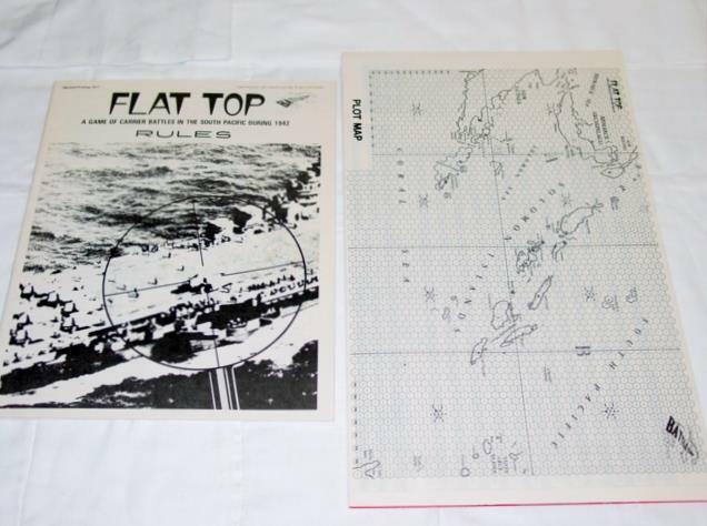 Battle Line 1977 : FLAT TOP - Game of Carrier Battles in Pacific WW2 ...