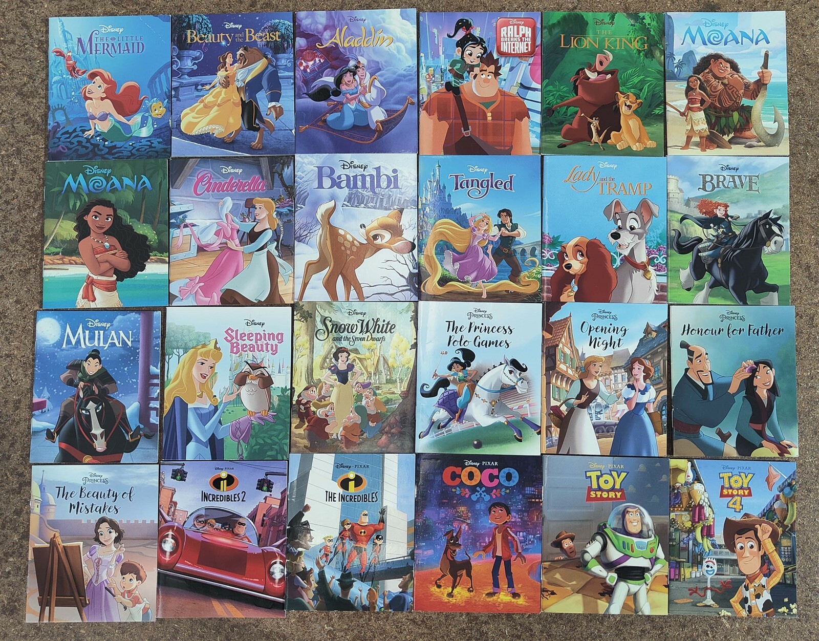 24x Disney Classic Color Story Booklets | eBay