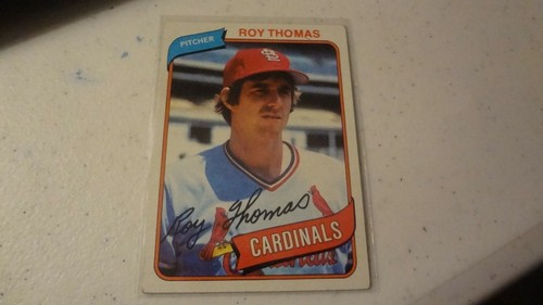 1980 TOPPS # 397 ROY THOMAS BASEBALL CARD | eBay