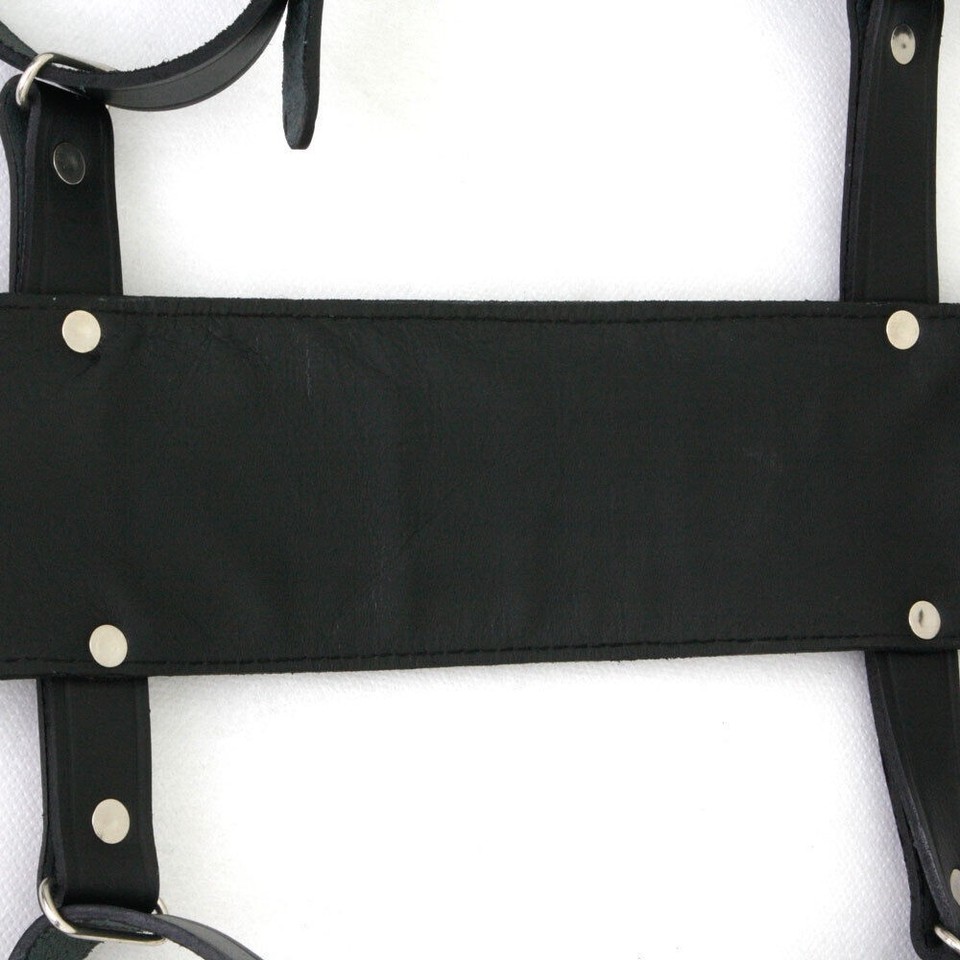 Real Cow Leather Wrist Cuffs, BDSM Restraints Bondage Back , Neck, Arms ...