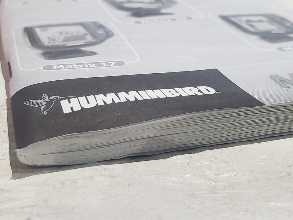 OEM Humminbird MATRIX 10 20 27 17 37 Operations Manual Handbook ...