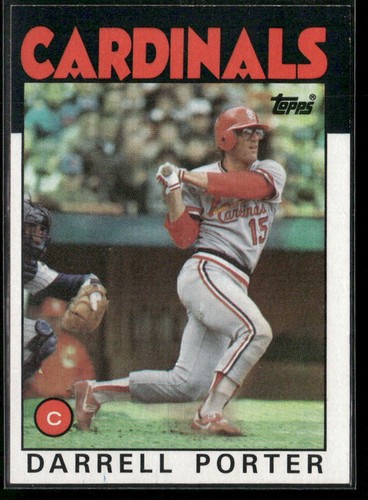 1986 Topps #757 Darrell Porter | eBay