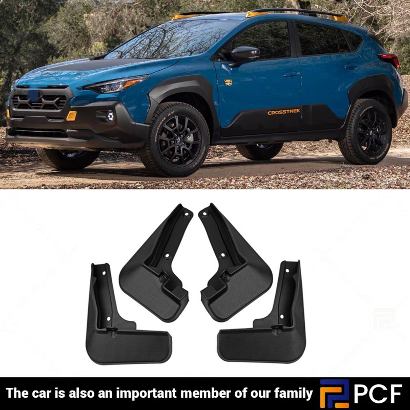 4PCS Fits 2024-2025 Subaru Crosstrek Splash Guards Mud Flaps Mudguard ...