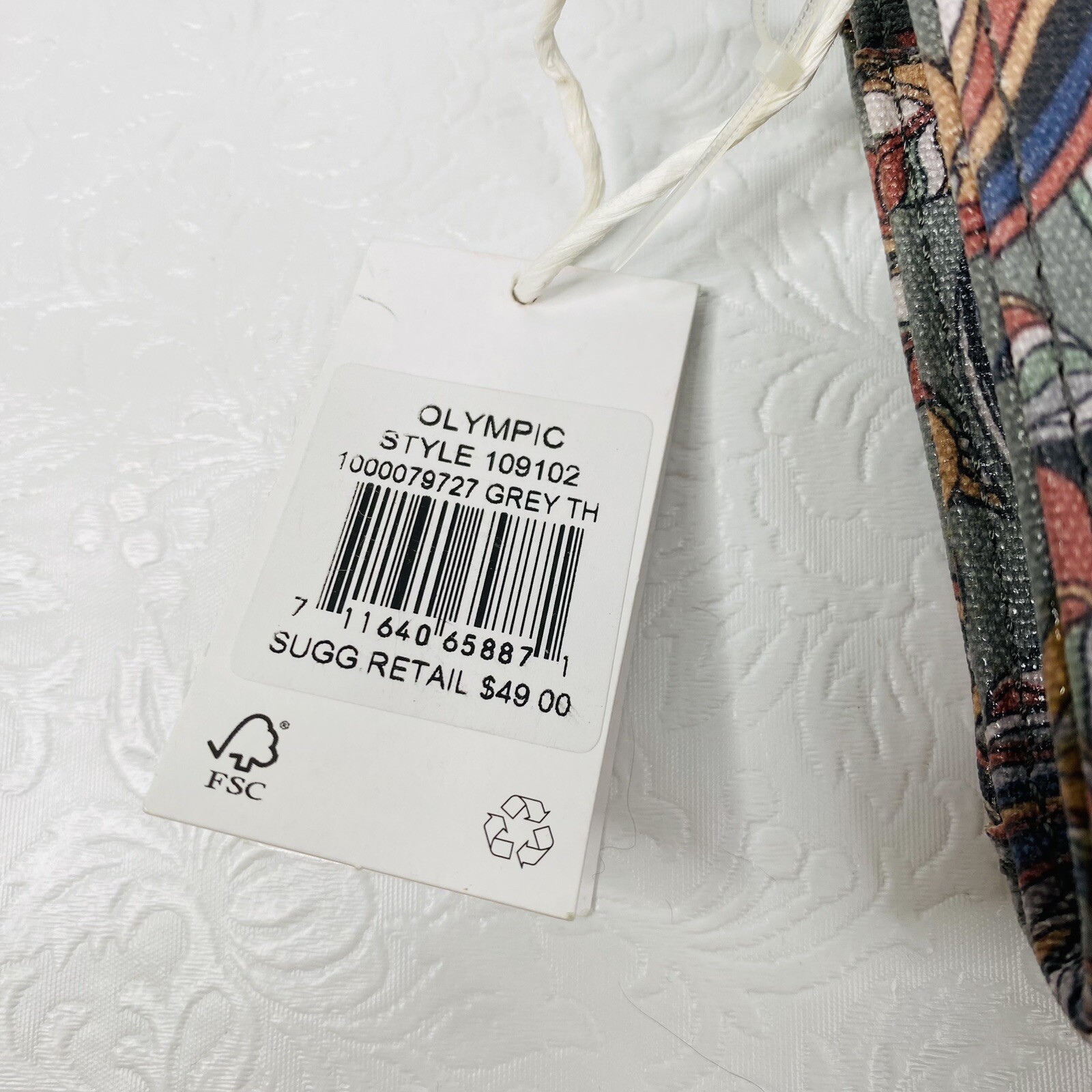 Sakroots Gray Olympic Smartphone Crossbody Purse Wristlet Wallet Art ...