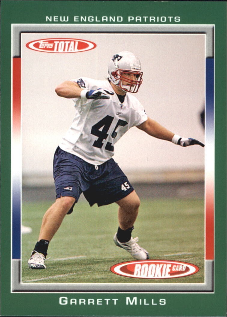 2006 Topps Total Football Card #540 Garrett Mills Rookie | eBay