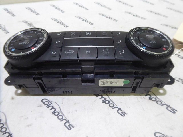 2007-2008 MERCEDES Gl450 AC Control Front US 3 Zone Temp 2518707789 OEM ...
