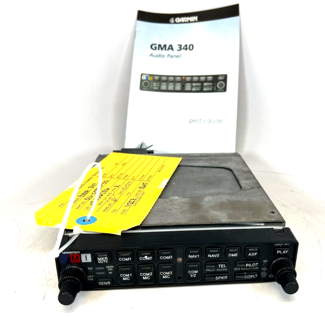 Garmin GMA 347 Audio Panel With Tray and Connectors for sale online | eBay