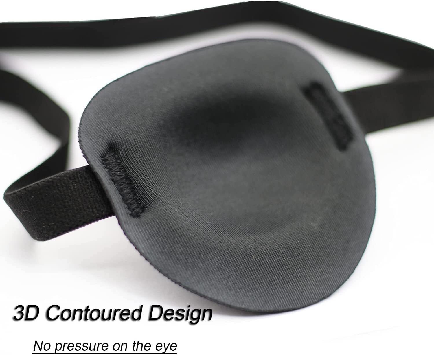 2PCS Adjustable Eye Patches for Left or Right Eyes for Adults and Kids ...