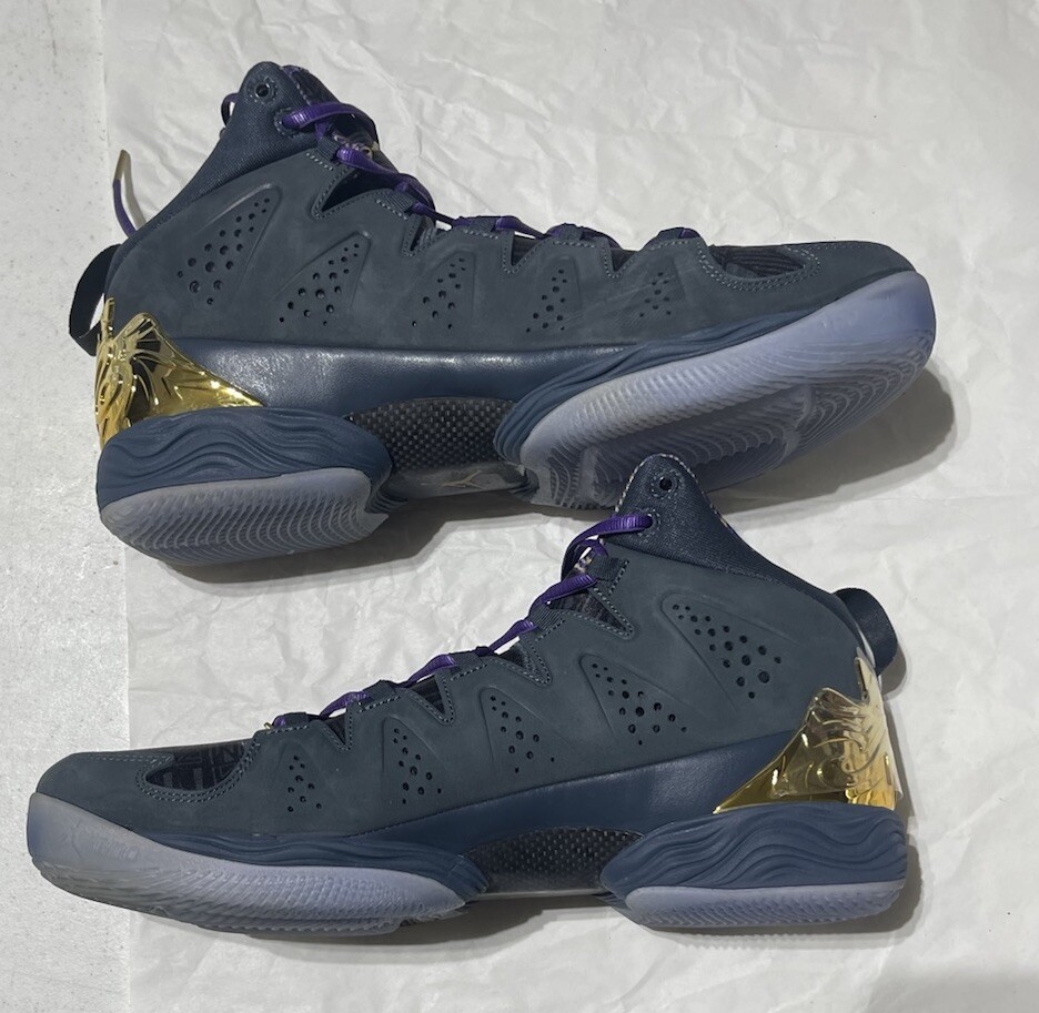 Air Jordan Basketball Shoe Melo M10 Carmelo Black History BHM SZ 12 ...