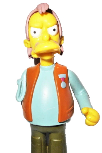 The SIMPSONS world springfield HERMAN antique store owner 2002 ...