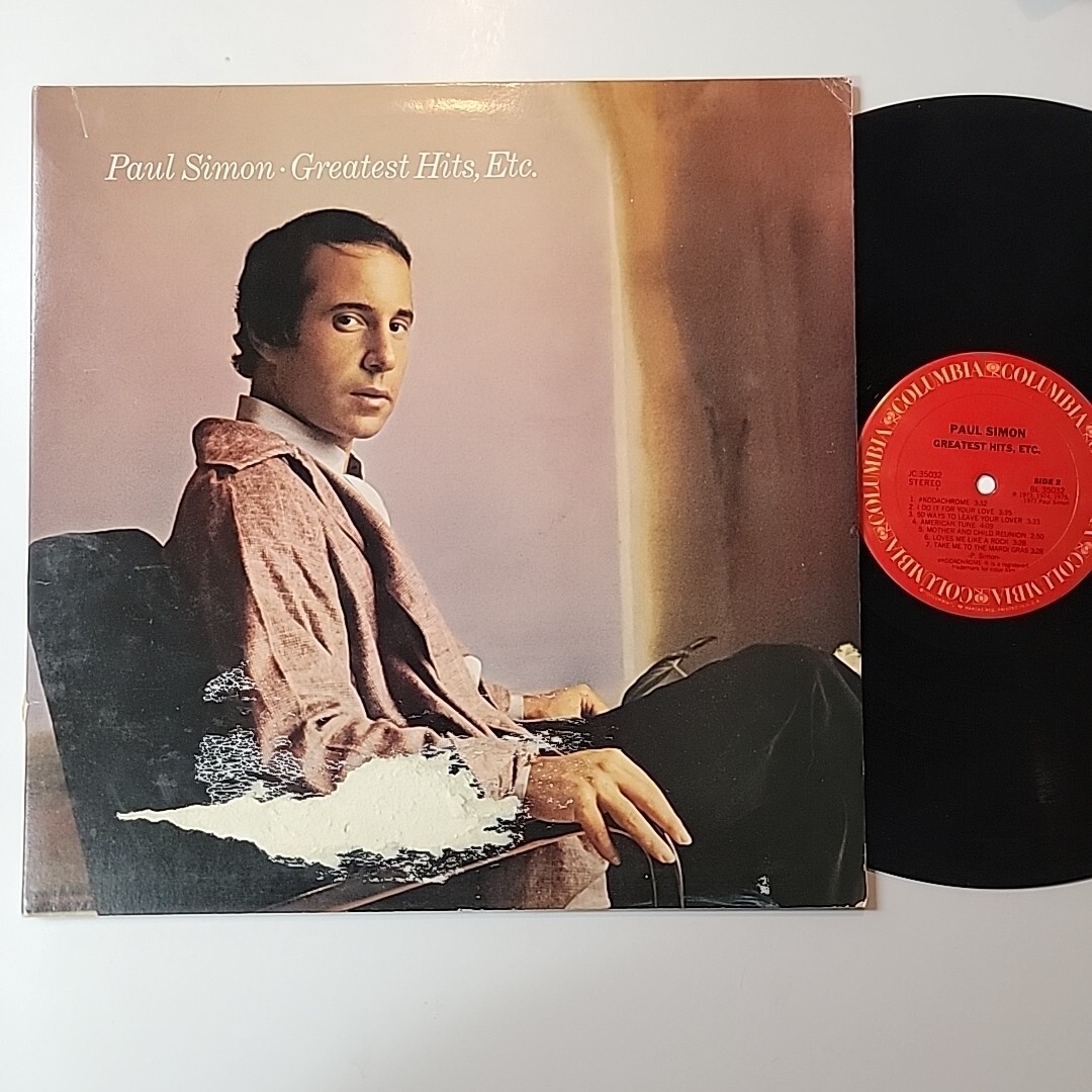 PAUL SIMON Greatest Hits Etc JC35032 Sterling LP Vinyl - Vg++ | eBay