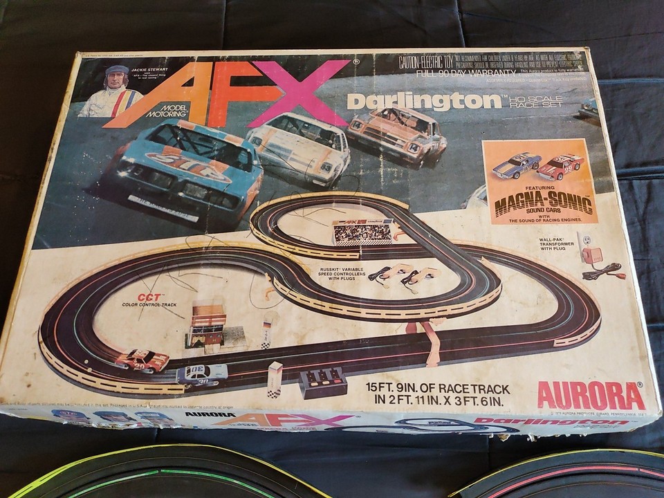 AFX Darlington HO Scale Race Set. 1970's. Not Complete. | eBay