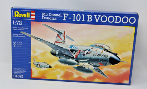 Revell Mcdonnell Douglas F-101 B Voodoo Model Kit 1:72 #04321 Sealed ...