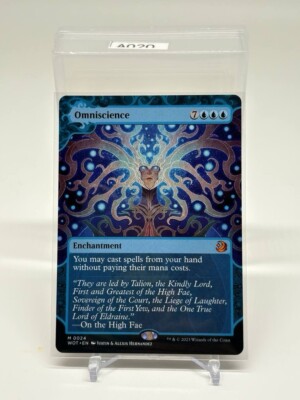 Omniscience Wilds of Eldraine: Enchanting Tales Regular | eBay