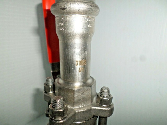 Victaulic Vic-press P569 Ball Valve 2" Grooved Cf8m 316 Stainless Steel ...