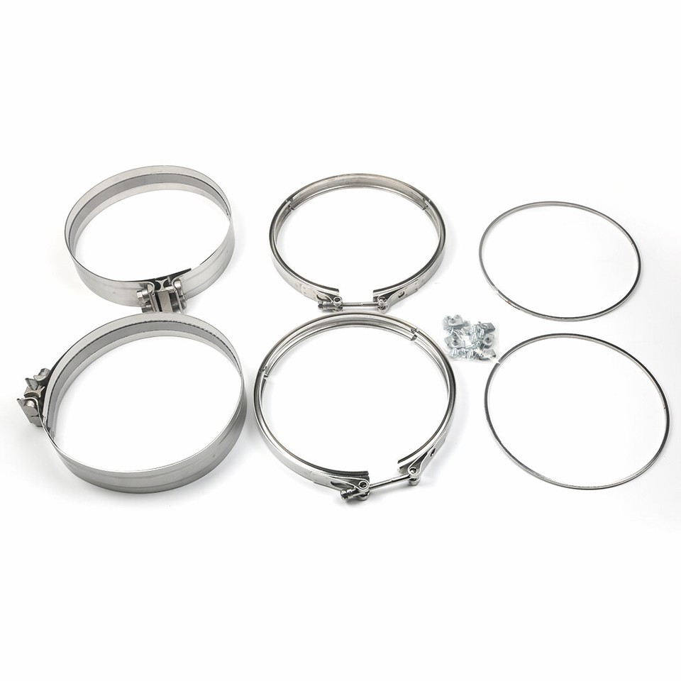 Filter Clamp & Gasket Kit Detroit Engines A680950202 A6809950302 ...
