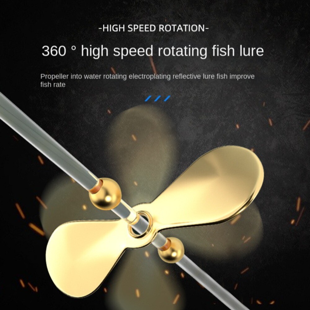 Spinnerbait Fishing Lure Blades Plug Casting Spinnerbait Prop Blade ...