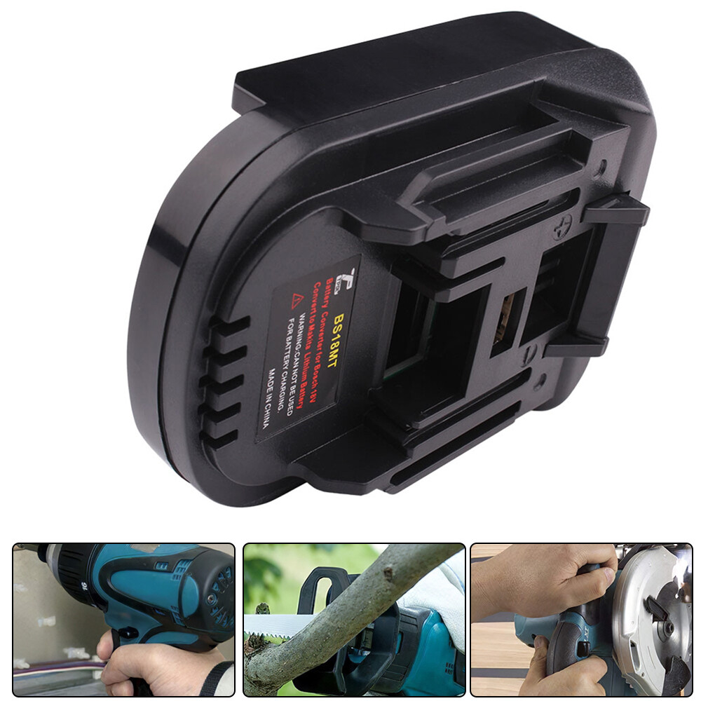 Battery Adapter Fits Bosch 18V Li-ion Convert To Makita 18V Cordless ...