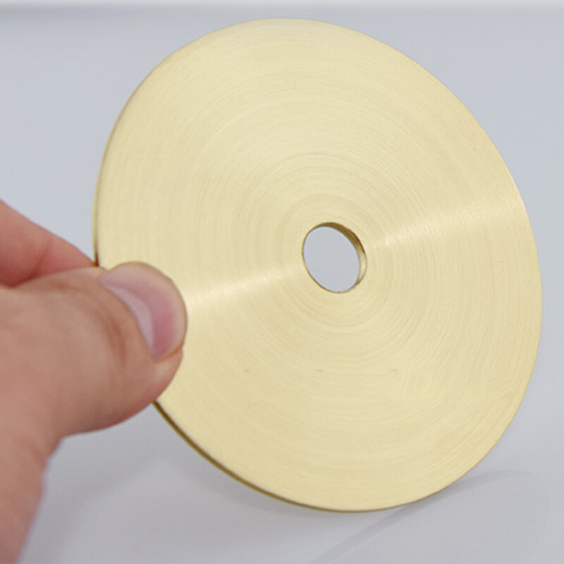 Brass Discs Blanks Metal Round Gasket Sheets Thick 1.5mm Diameter 2cm ...
