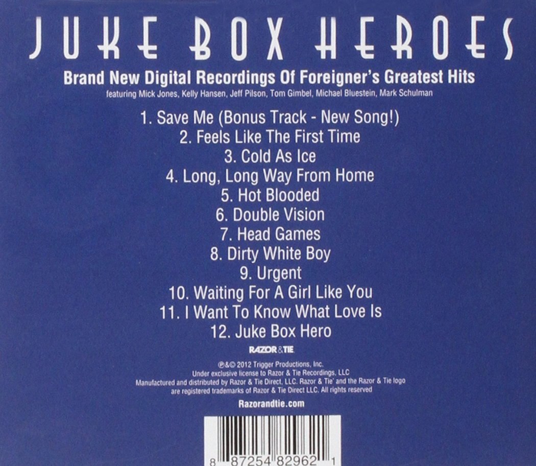 Foreigner Juke Box Heroes (CD) | eBay