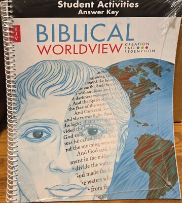 BJU Press Biblical Worldview Activity Answer Key 1st edition 11/12th ...