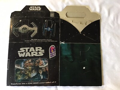 Star Wars 1996 Taco Bell Kids Meal Box Trilogy Special Edition | eBay