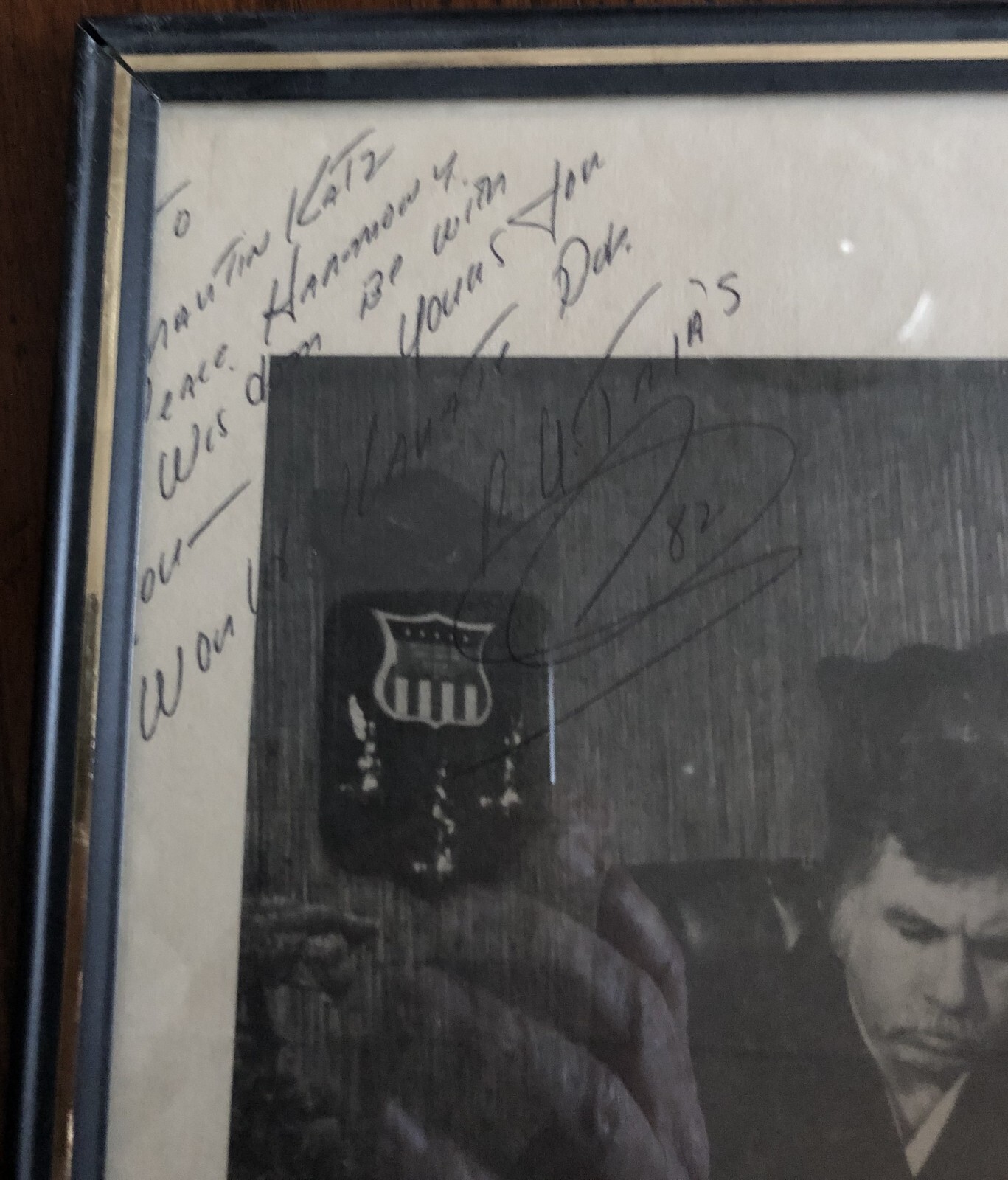 Autographed Poster Picture of Karate Master Robert A. Trias, founder of ...