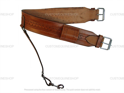WESTERN SADDLE CINCH ROPING RANCH TRAIL HORSE GIRTH CINCHES BARREL ...
