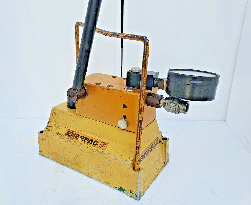 ENERPAC MP1000 Multi-fluid Hydraulic Hand Pump, 1000 bar, 2 Speed FOR ...