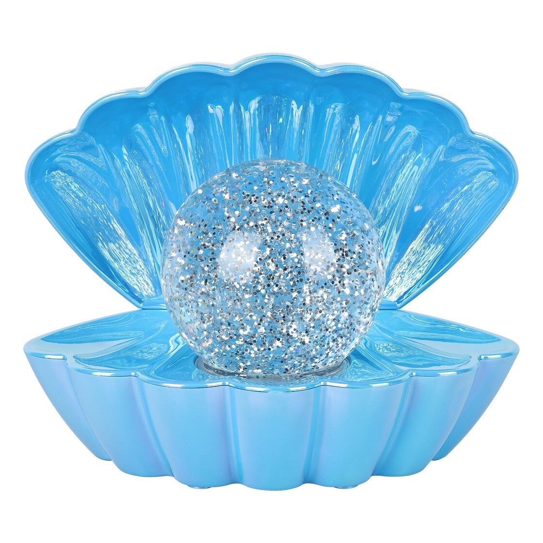 Colour Change Shell Clam Glitter Pearl Mermaid Lamp Light Relaxing 19 ...