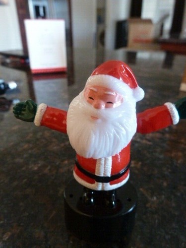 Vintage Plastic Santa Claus Pop Up Toy Christmas Decoration | eBay