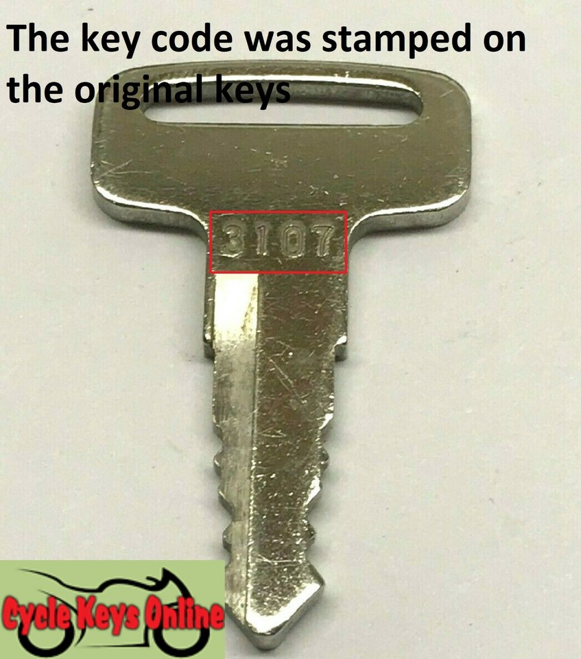 Polaris Keys Ranger RZR General Sportsman Key | Silver | Front | 1 ...