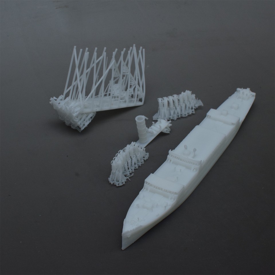 3D Printed 1/700 British Carpathia Cruise Ship Unpainted Model Kit NEW ...