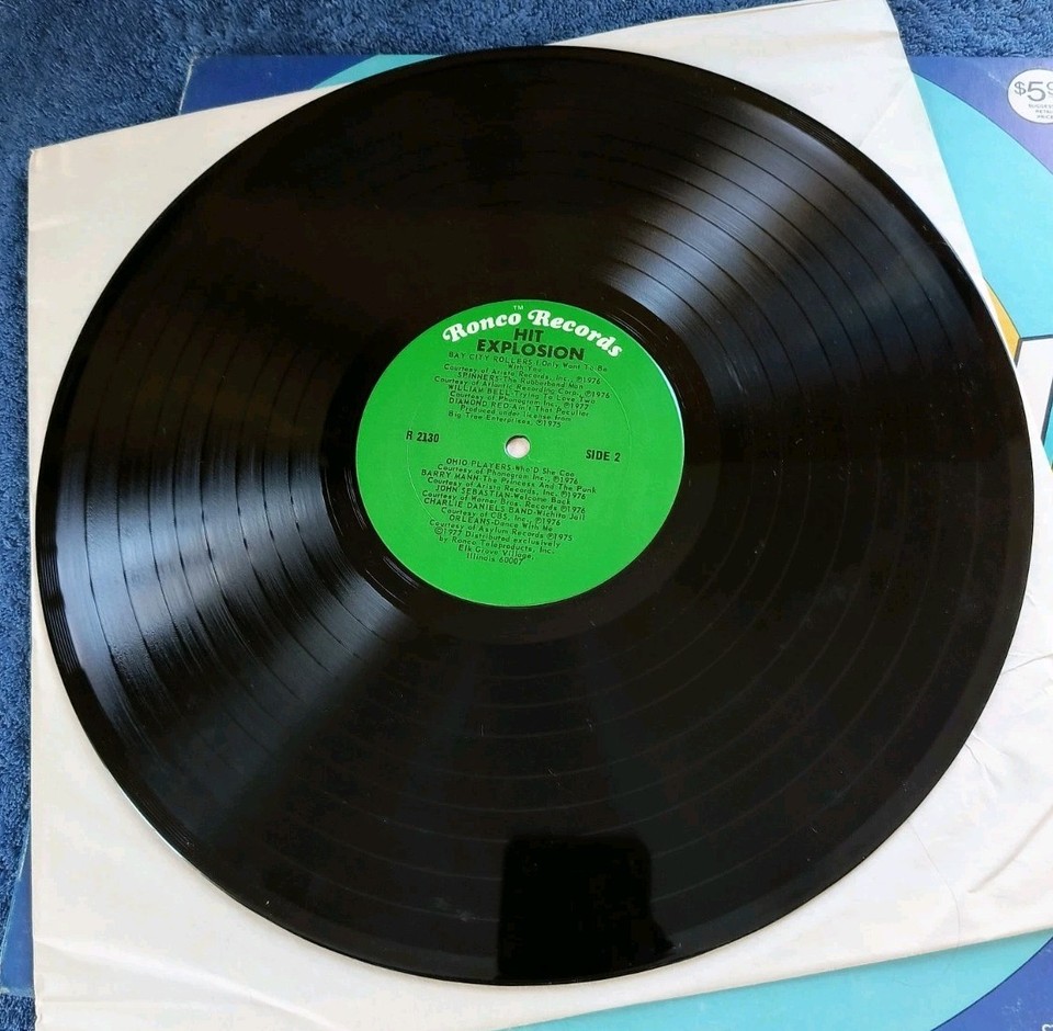 Hit Explosion LP 1977 Ronco Various Artists Wild Cherry Diana Ross Ohio ...