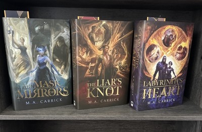 Rook And Rose Trilogy, Broken Binding, TIER 1, SIGNED & NUMBERED, M. A ...