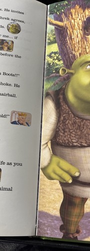 Vintage 2004 Dreamworks Shrek 2 Interactive Play-a-Sound Kids Story ...