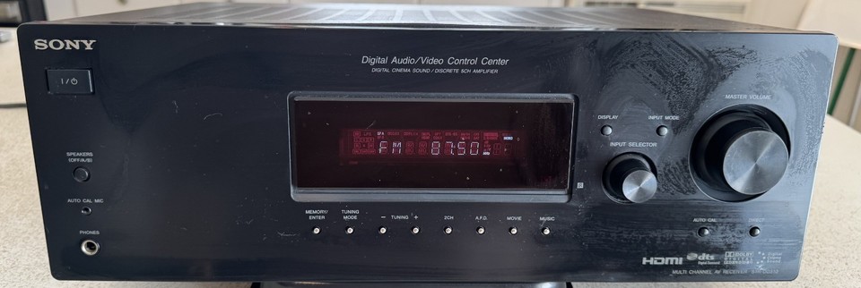 SONY STR-DG510 5.1 Ch HDMI Surround Sound Receiver - 220W | eBay