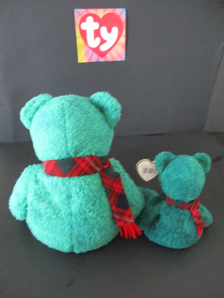 TY WALLACE Buddy~2000~+~Beanie Baby~1/25/99~ W/Tartan Scarfs | eBay
